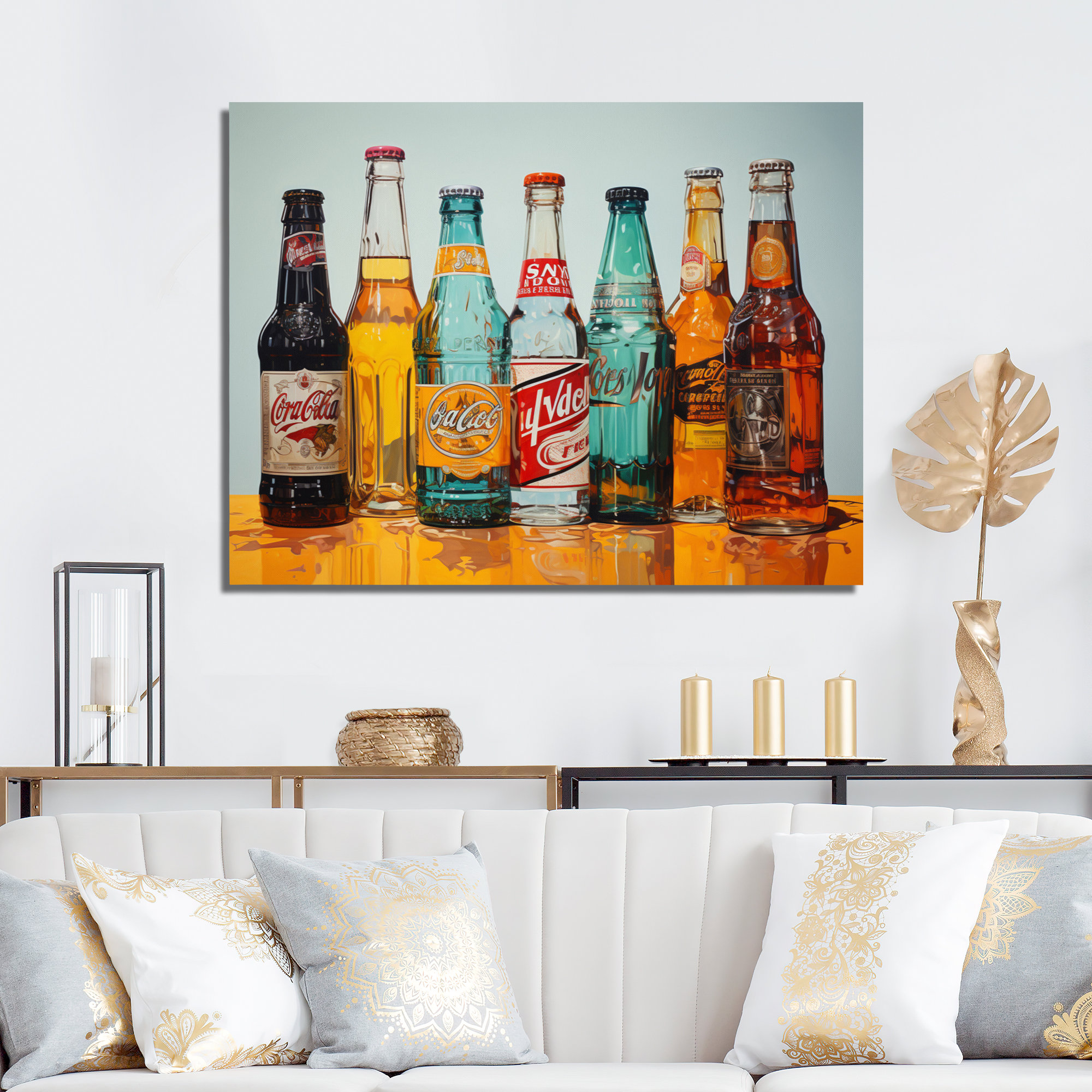 Red Barrel Studio Vintage Soda Harmony III On Canvas Print | Wayfair